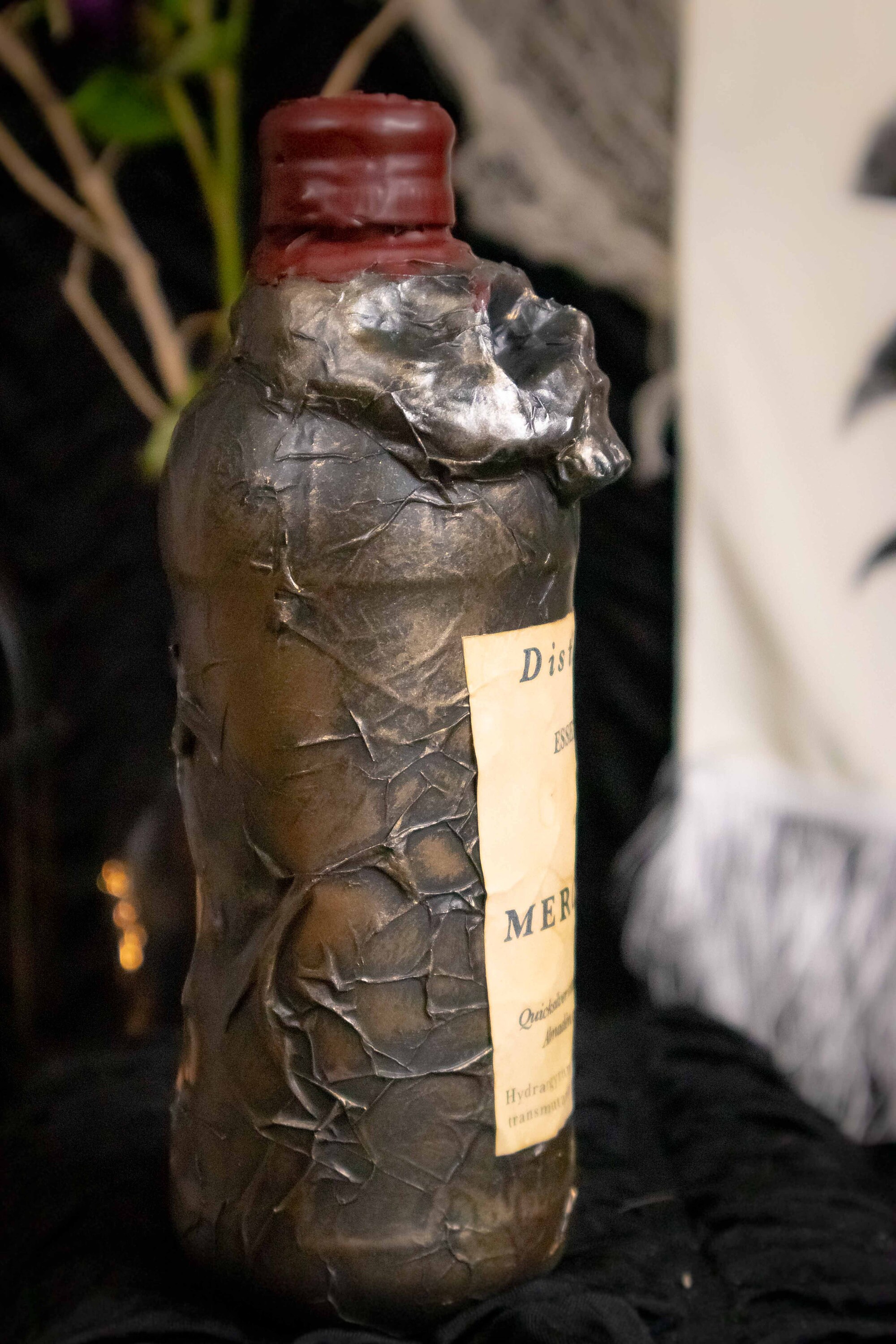Distilled Esssence of Mercury | Potion Bottle Decor | Halloween ...