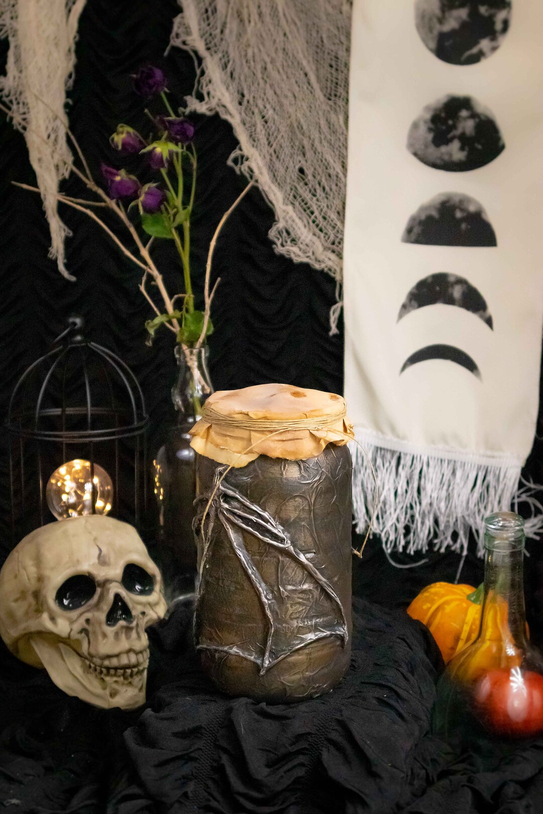 Wing of Bat | Potion Bottle Decor | Halloween | Renaissance | Medieval ...