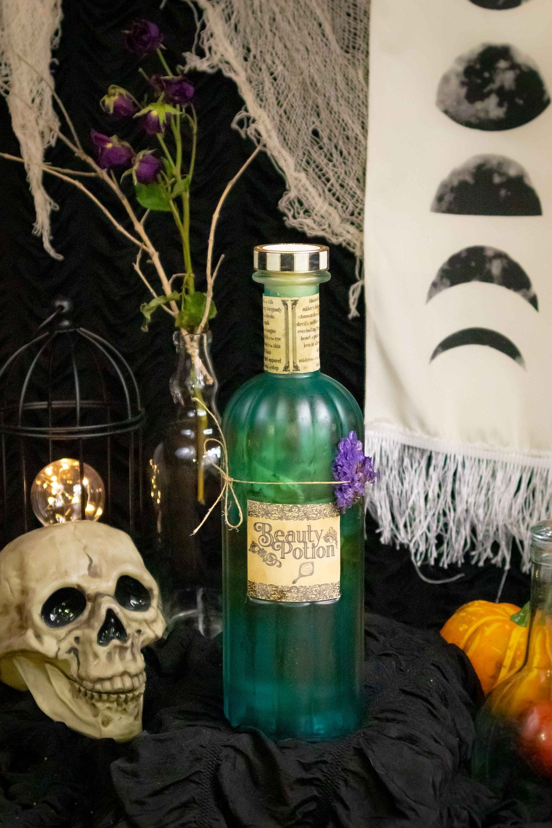 Poción de belleza / Potion botella decoración / Halloween ...