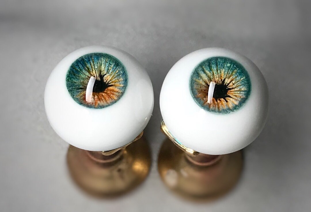 BJD Eyes, Swamp, Doll Eyes, Custom Resin Eyes for Ball Joint Doll ...