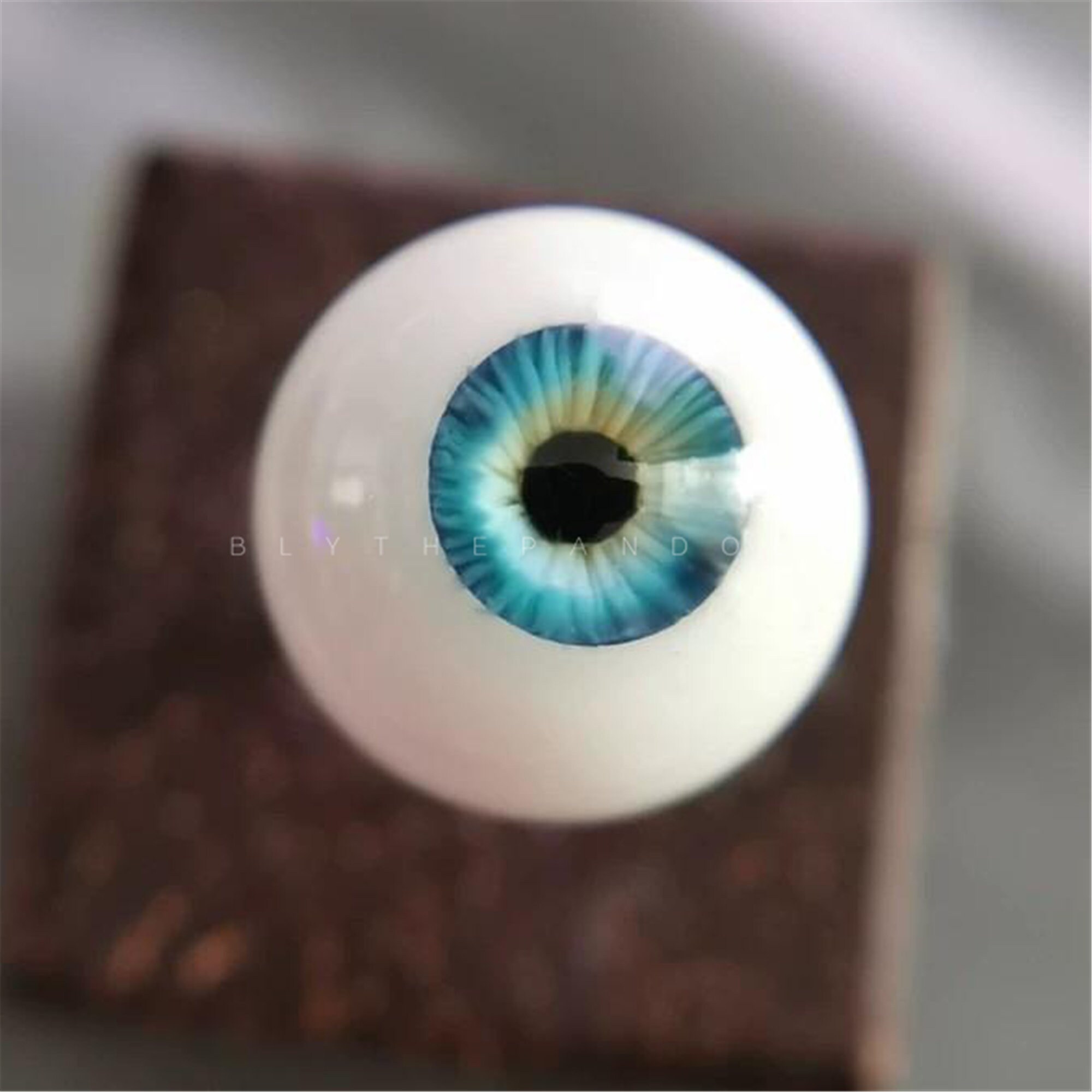 BJD doll eyes collection blue custom diamond resin eyes for | Etsy