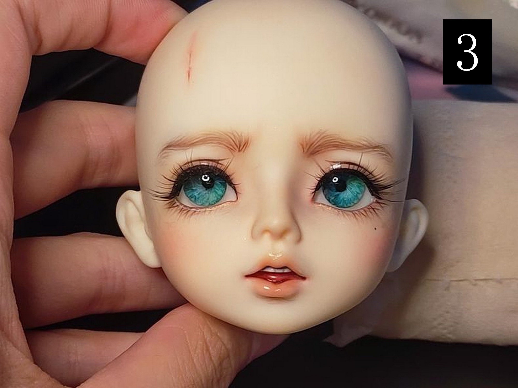 Black Base Bjd Doll Eye 3d Pupils Custom Resin Eyes For Ball Etsy