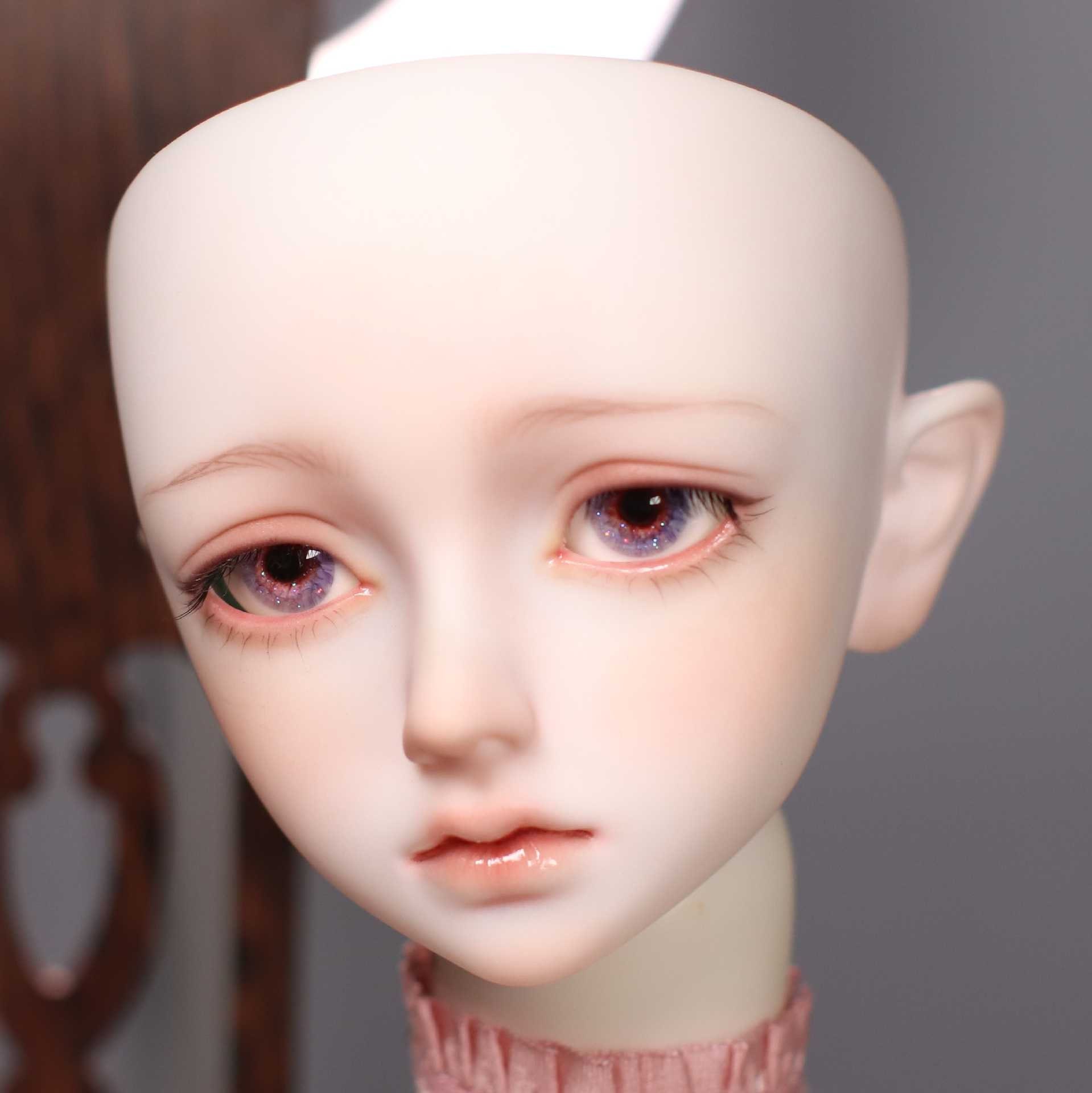 Bjd Doll Eyes Custom Resin Purple Doll Eyes For Ball Joint Etsy