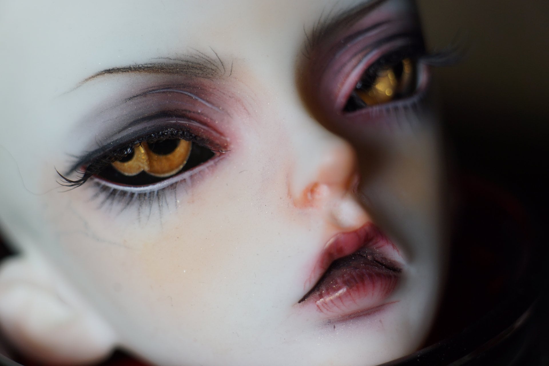 Bjd doll eyes double demon pupils realistic handmade 3D | Etsy