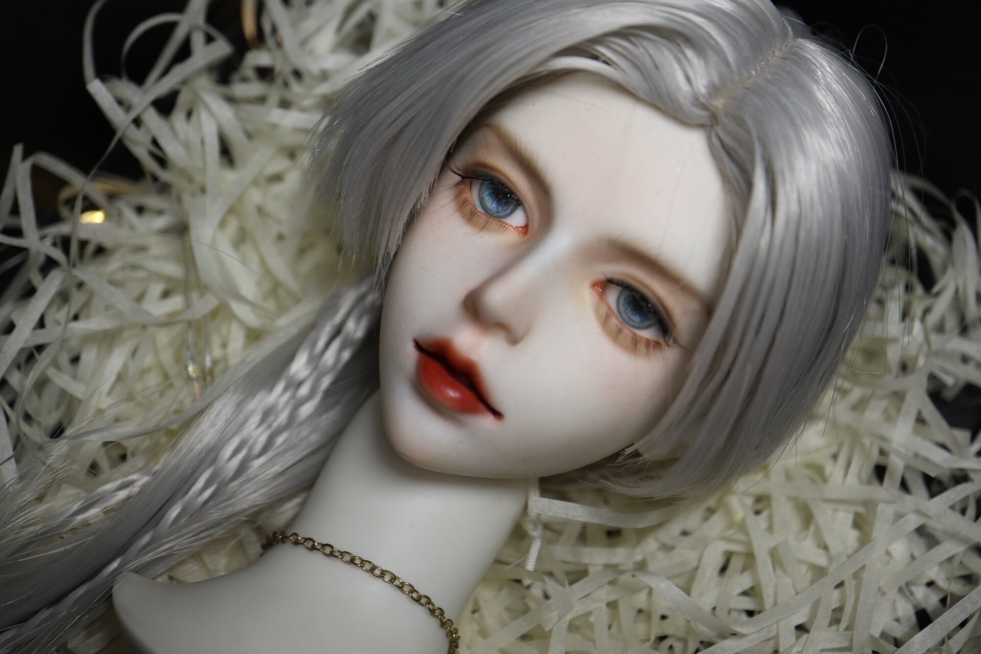 Ice Blue BJD Eyes Doll Eyes Custom Resin Eyes for Ball | Etsy