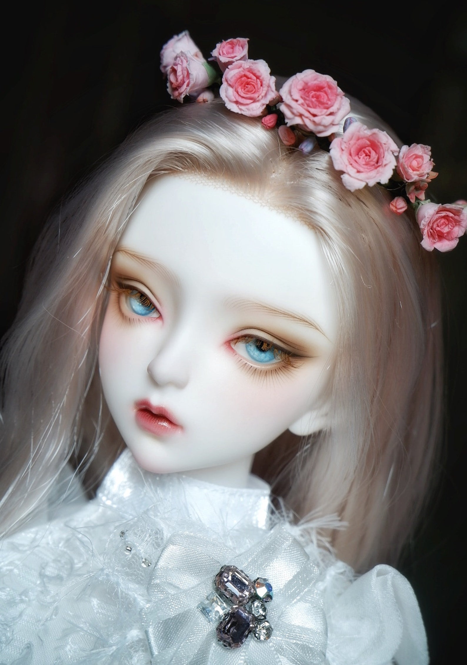 Delicate Blue BJD Doll Eyes Custom Resin for Boll Joint Doll - Etsy
