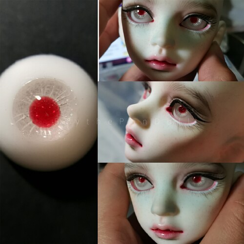 Dark Devil Demon Eye Pupil Resin Eyes for Bjd Doll Realistic - Etsy