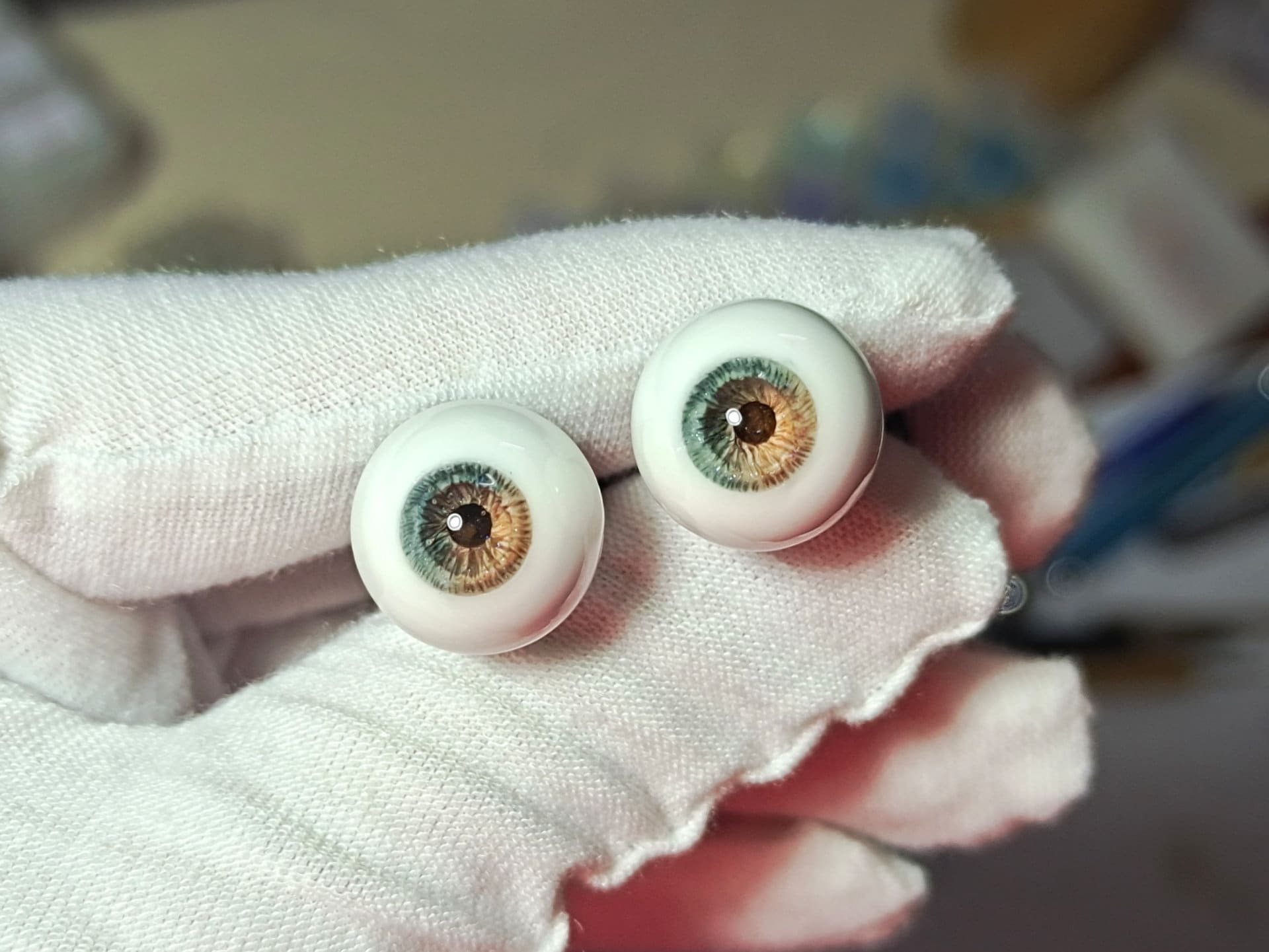 Home & Hobby Doll Making custom resin eyes for ball joint doll ...