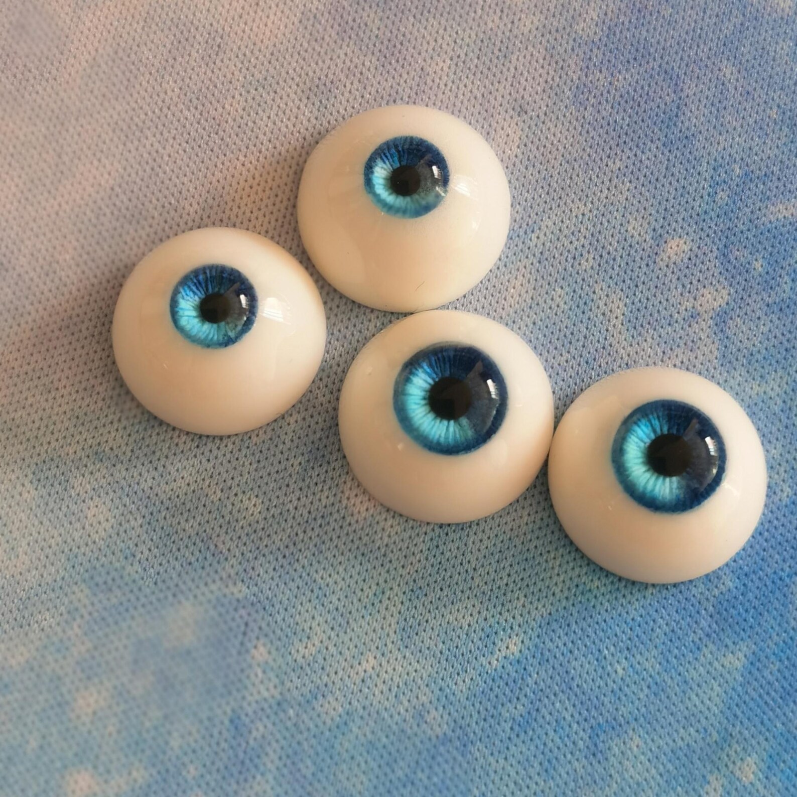 Realistic Resin BJD Doll Eyes: Custom Pupils (8mm-22mm) - Etsy