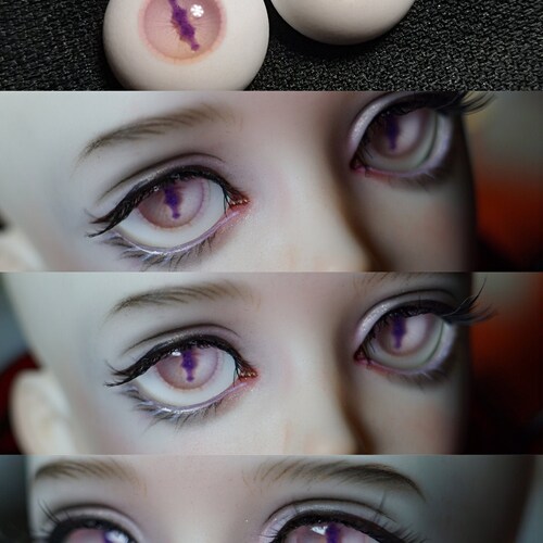 Bjd Doll Eyes Double Demon Pupils Realistic Handmade 3D - Etsy