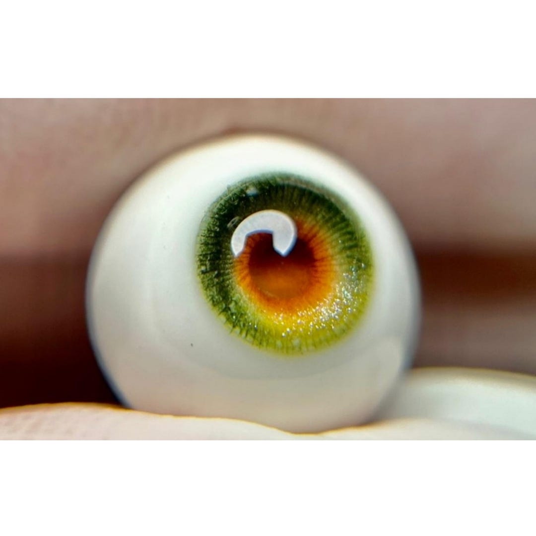10 Colors BJD Doll Eyes, Custom Resin Mix Color Realistic Handmade 3D ...