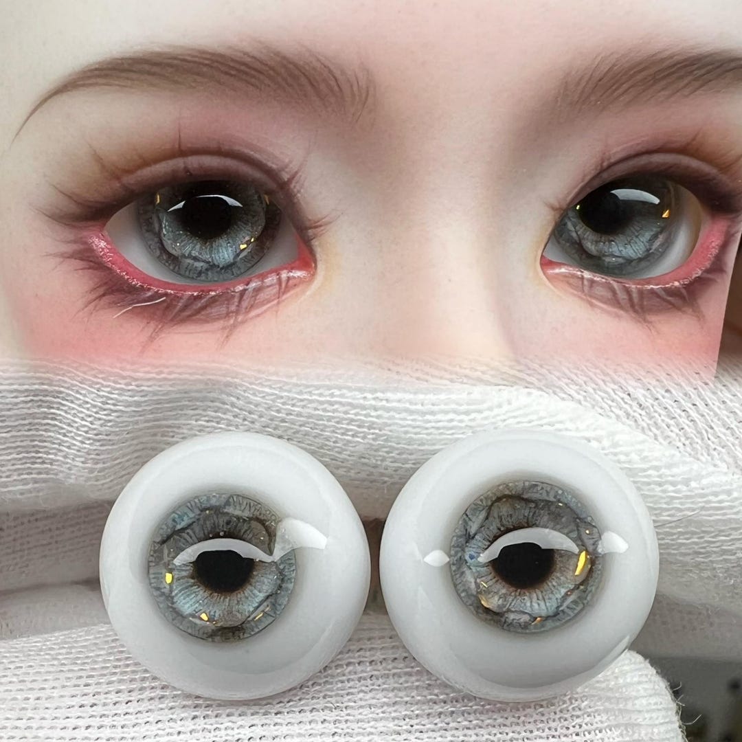 Custom BJD Doll Eyes: Realistic Iris, 10-24mm Sizes - Etsy