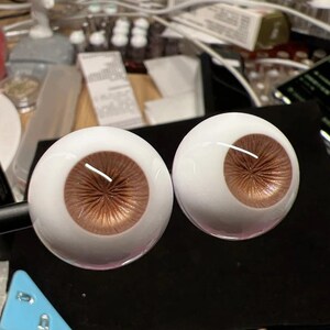 Handmade BJD Eyes: Realistic Resin Doll Eyes, Custom Iris (6-22mm) - Etsy