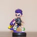Custom Splatoon Amiibo | Purple Inkling Boy Amiibo - Etsy