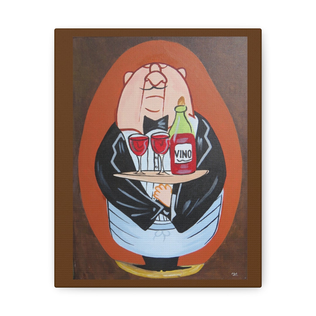 Barman - French Poster Style - Etsy