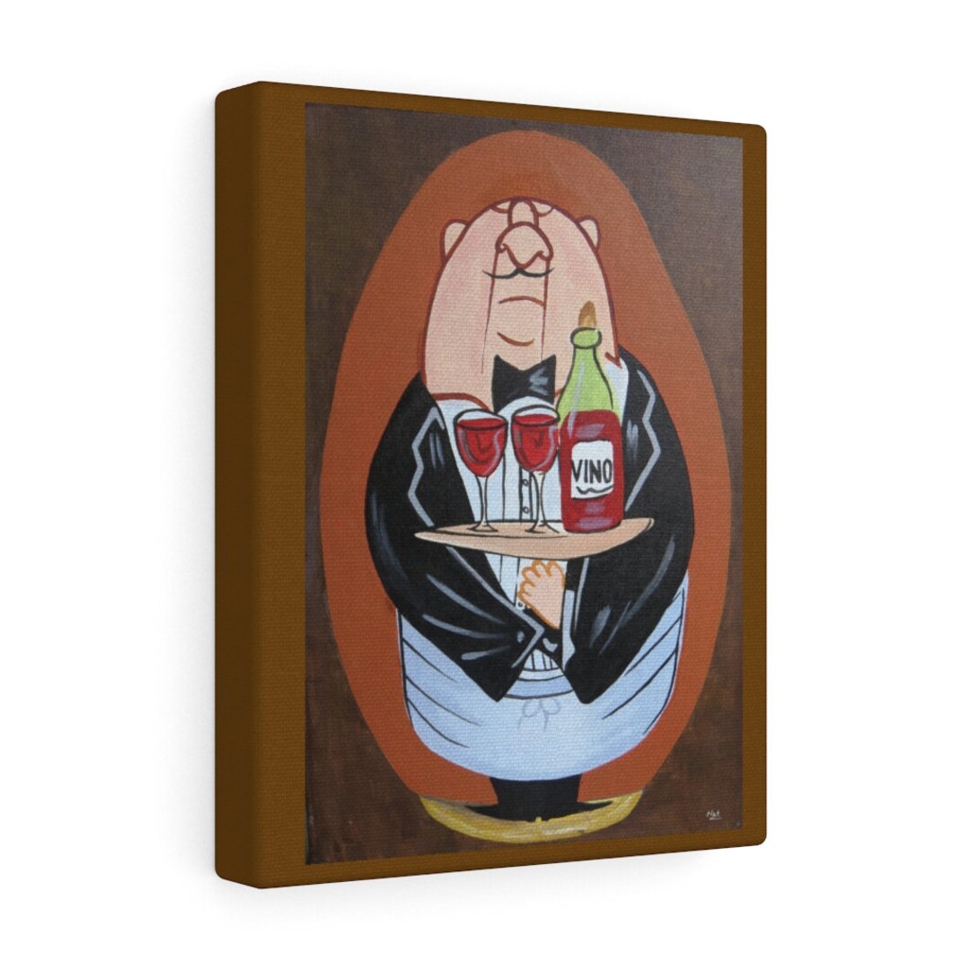 Barman French Poster Style - Etsy