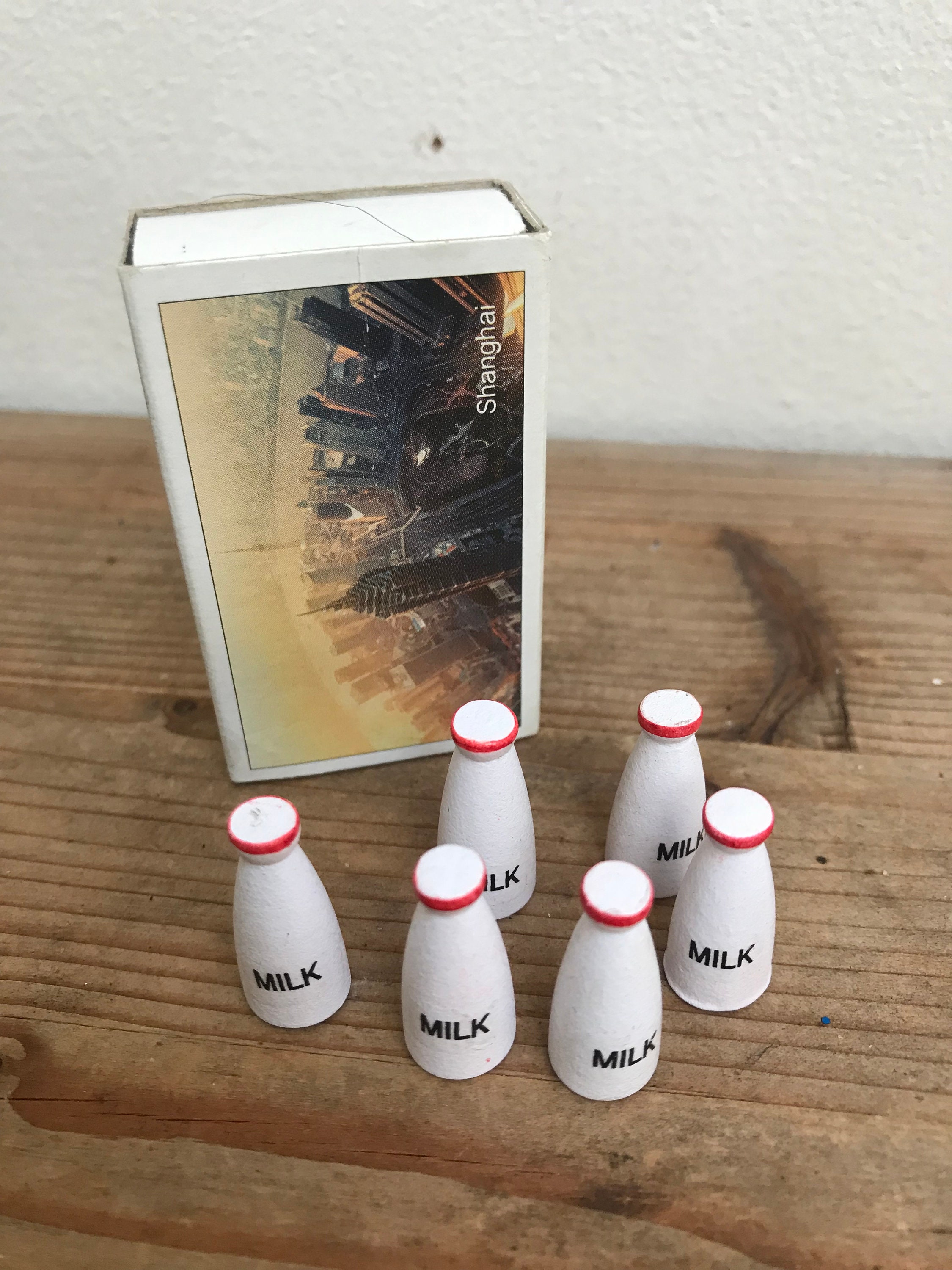 Dolls House Milk Bottles Miniature Kitchen Scullery - Etsy