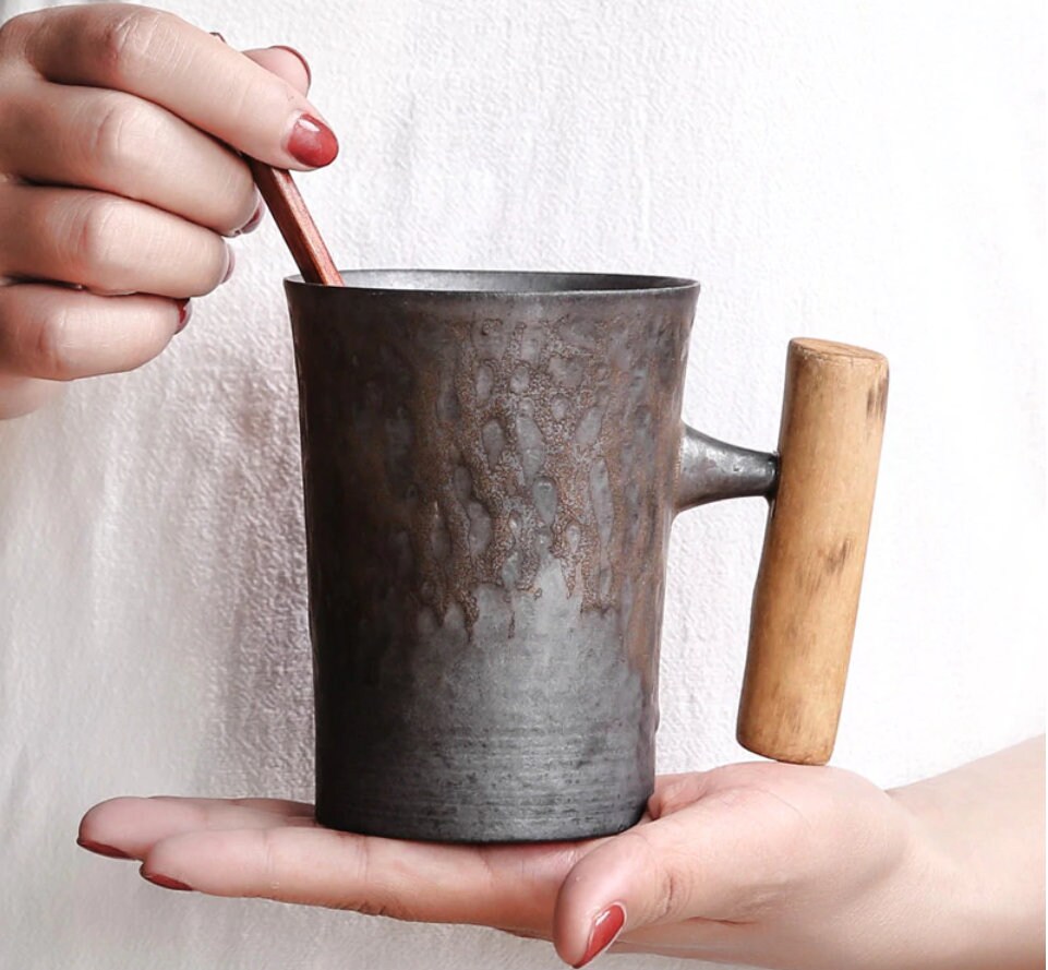 Cute Mug With Holder. Relax With Those Cute Mugs and Enjoy - Etsy