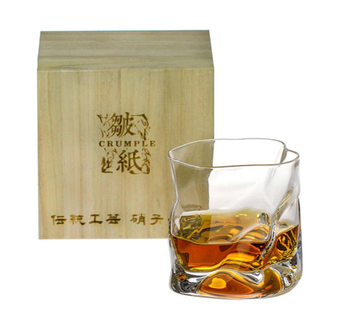 Beautiful japanese crystal glass. Enjoy your whiskey or your | Etsy