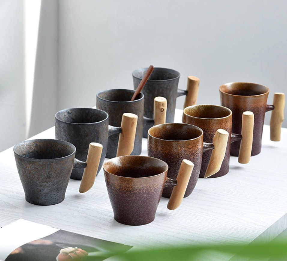 Cute Mug With Holder. Relax With Those Cute Mugs and Enjoy - Etsy