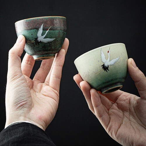 Vintage Chinese Traditional Tea Cup. Ceramic Tea Mug for Macha - Etsy