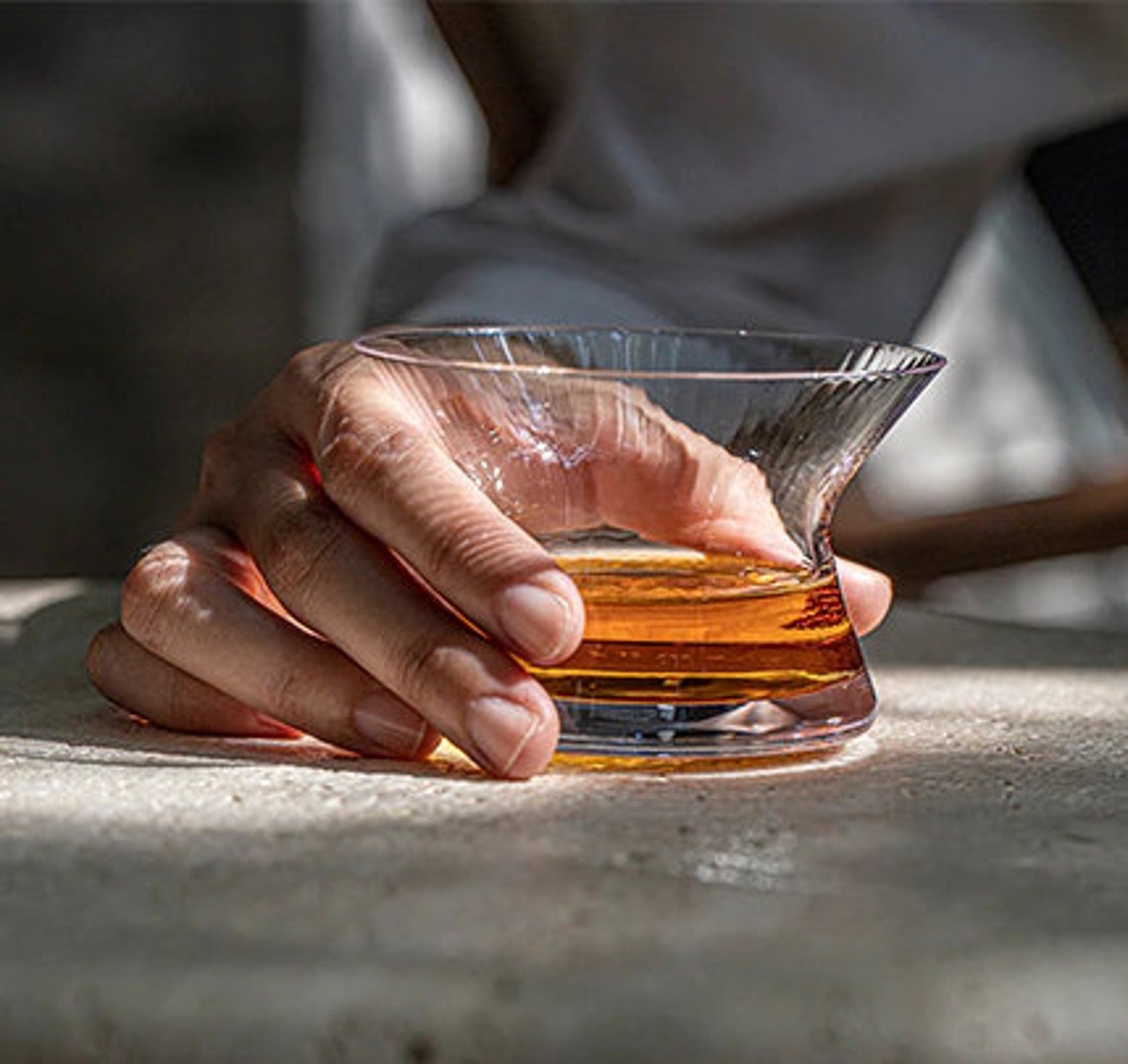 Beautiful Japanese Crystal Glass. Enjoy Your Whiskey or Your | Etsy