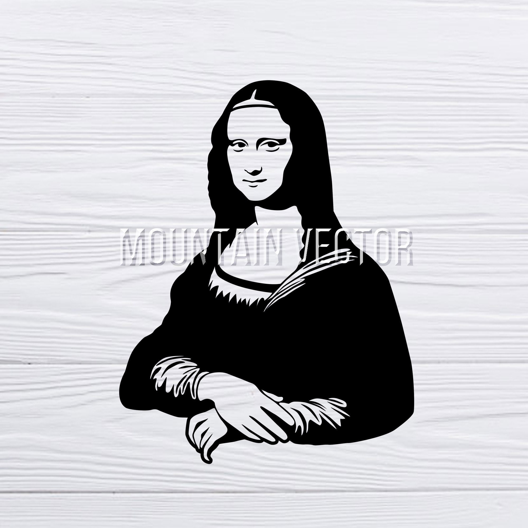 Mona Lisa Svg