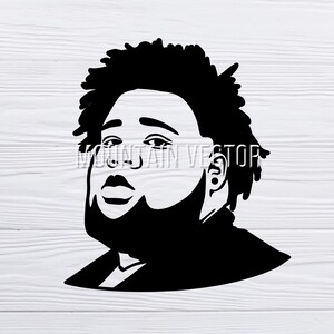 Rod Wave, 4 Files, Rod Wave SVG, PNG, Rod Wave Silhouette, Rap, Hip-hop ...