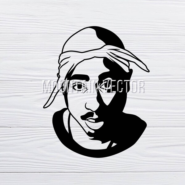 Tupac Svg - Etsy