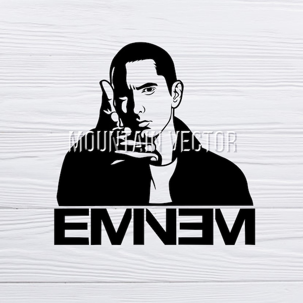 Eminem Stencil - Etsy