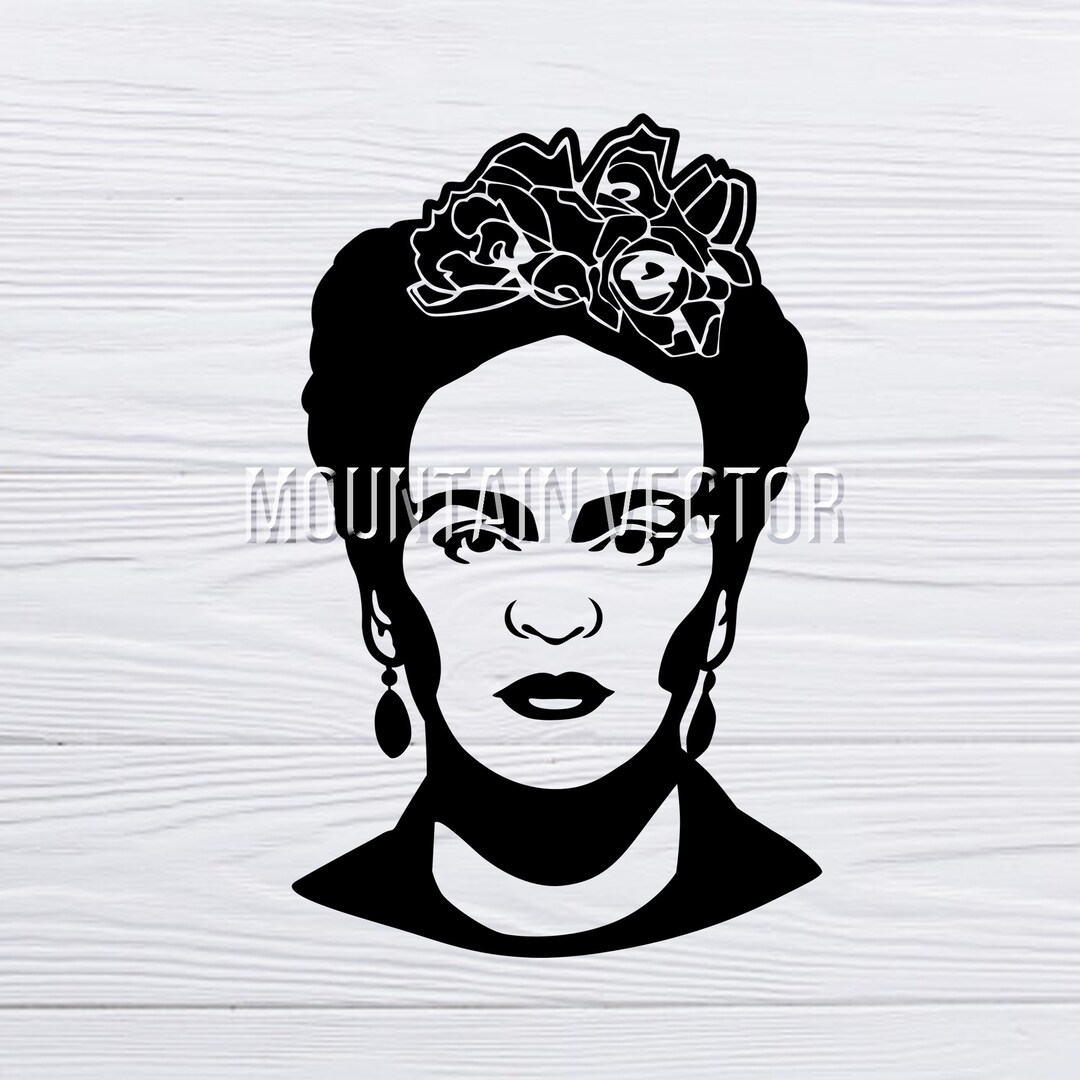 Frida Kahlo SVG, PNG File, Digital Imag, Perfect for Cricut - Etsy