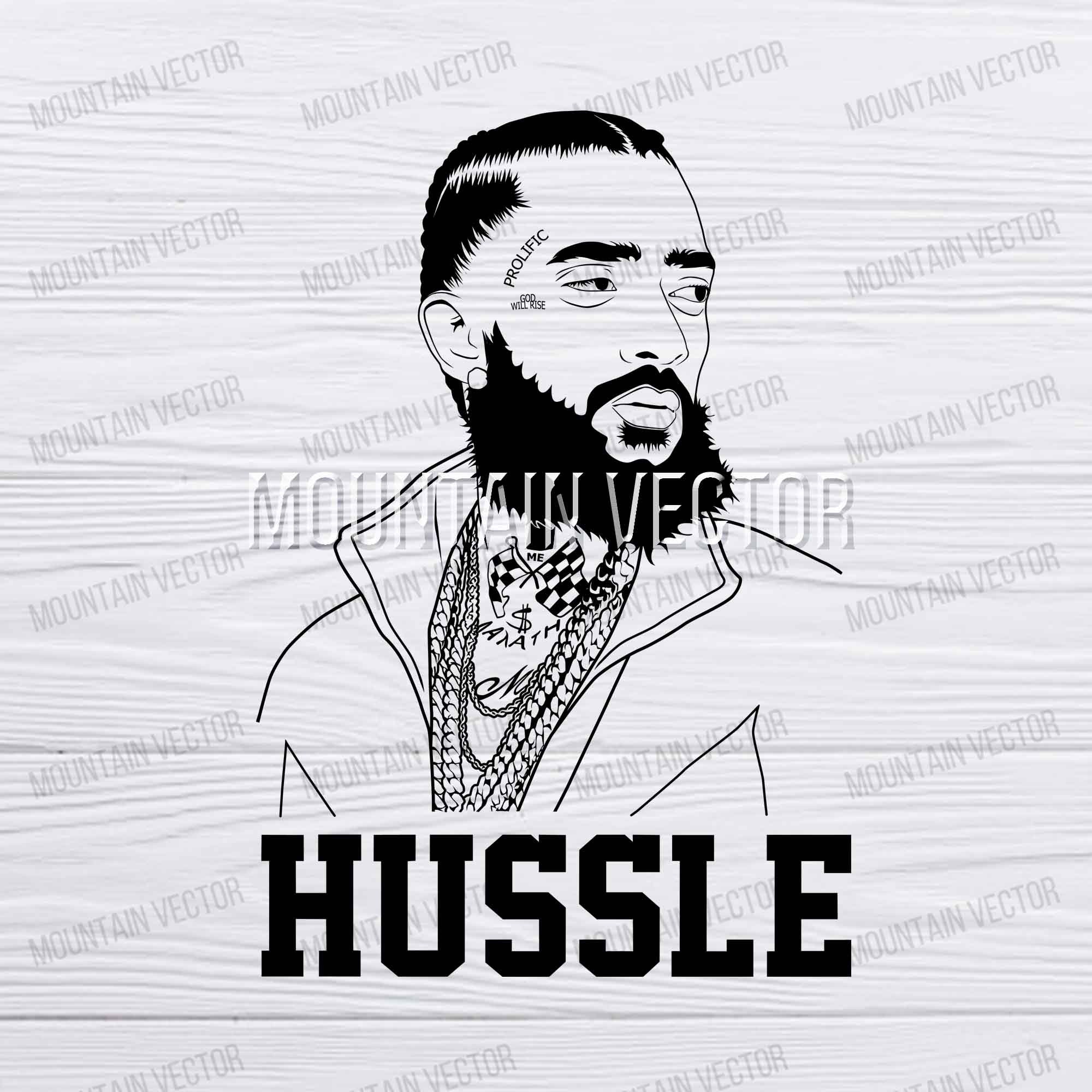 Nipsey Hussle Svg Png File Hussle Svg Nipsey Hussle Etsy