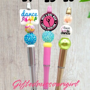 Dance Themed Pen // Dance Mom // Dancer // Twirling // Ballet // Sports ...