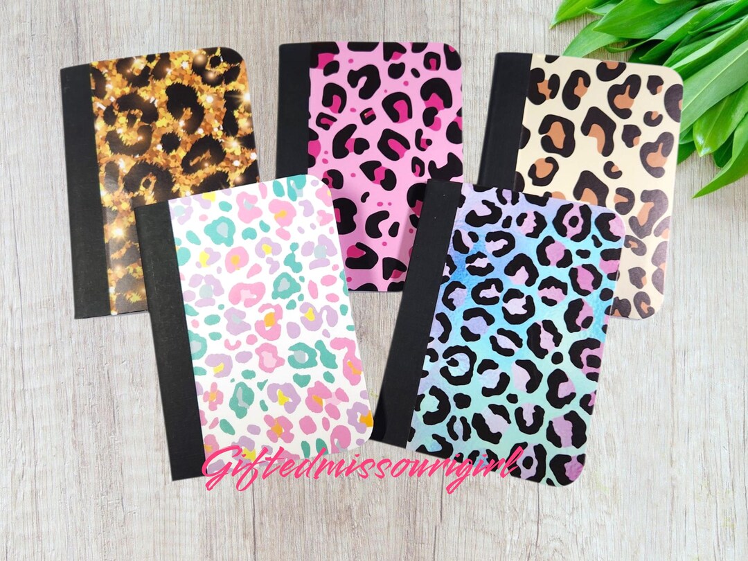 Animal Print Mini Composition Notebook // Pocket Notebook // Purse ...