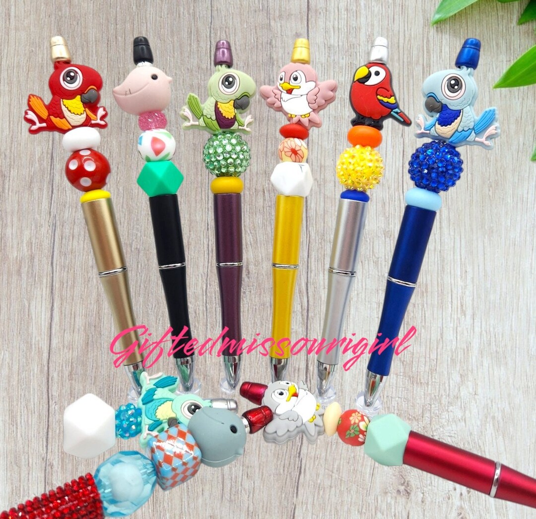 Bird Ink Pen // Parrot // Song Bird // Pen Gift Set // Key Chain ...