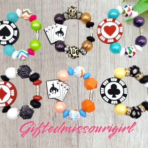 Game Themed Cup Charm // Playing Cards // Diamond // Spade // Club ...