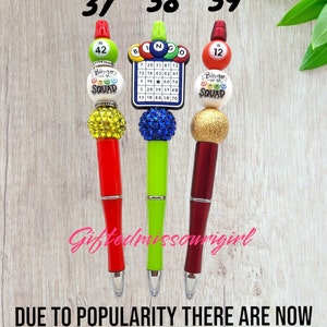 Bingo Ink Pen // Listing 2 // Bingo Ball // Bingo Card // Bingo Squad ...