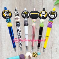 First Responder Glitter Pens, Police, Firefighter, EMS, Paramedic, 911 ...