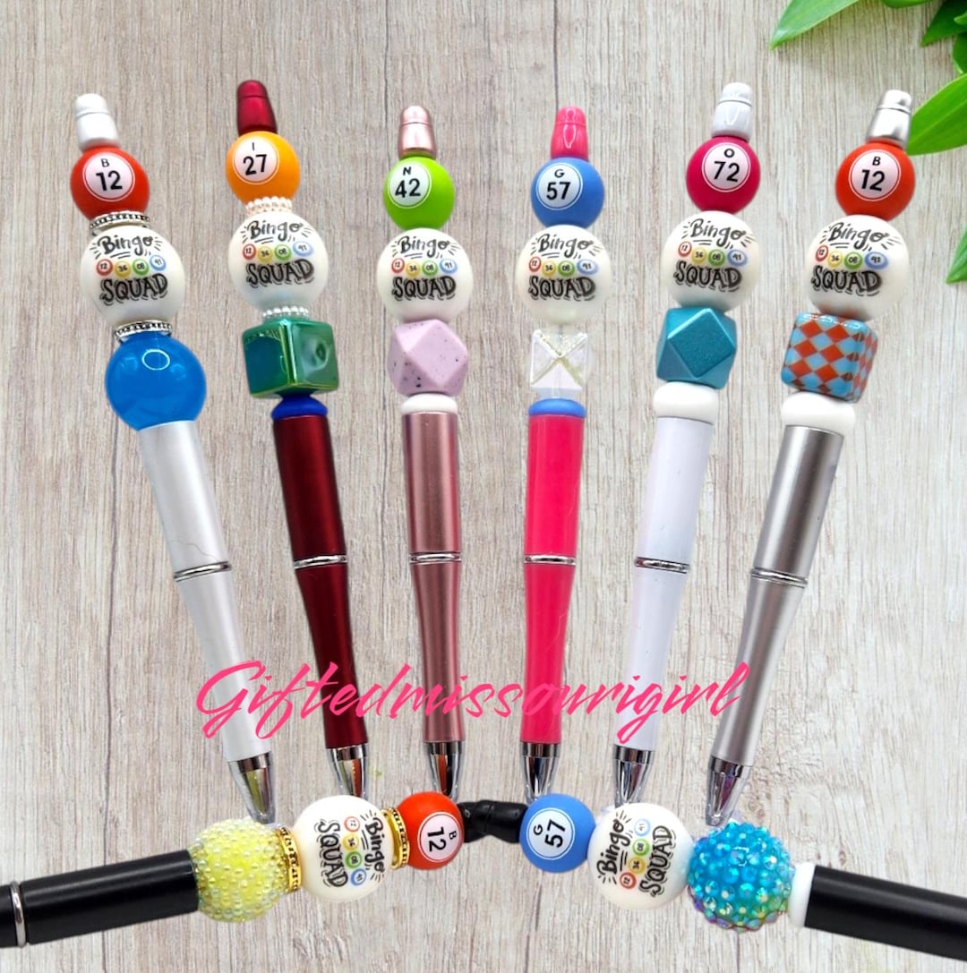 Bingo Squad Ink Pen // Bingo Ball // Bingo Card // Bingo Squad ...
