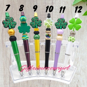 LAST CHANCE Shamrock Ink Pen // Four Leaf Clover Pen // Clover Pen ...