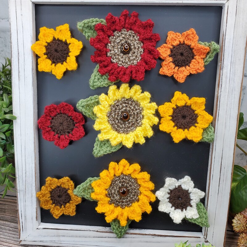 Crocheted Magnets - Etsy