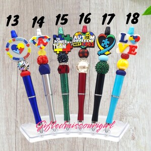 Autism Themed Ink Pen // Awareness // Teach // Love // Inspire Hope ...