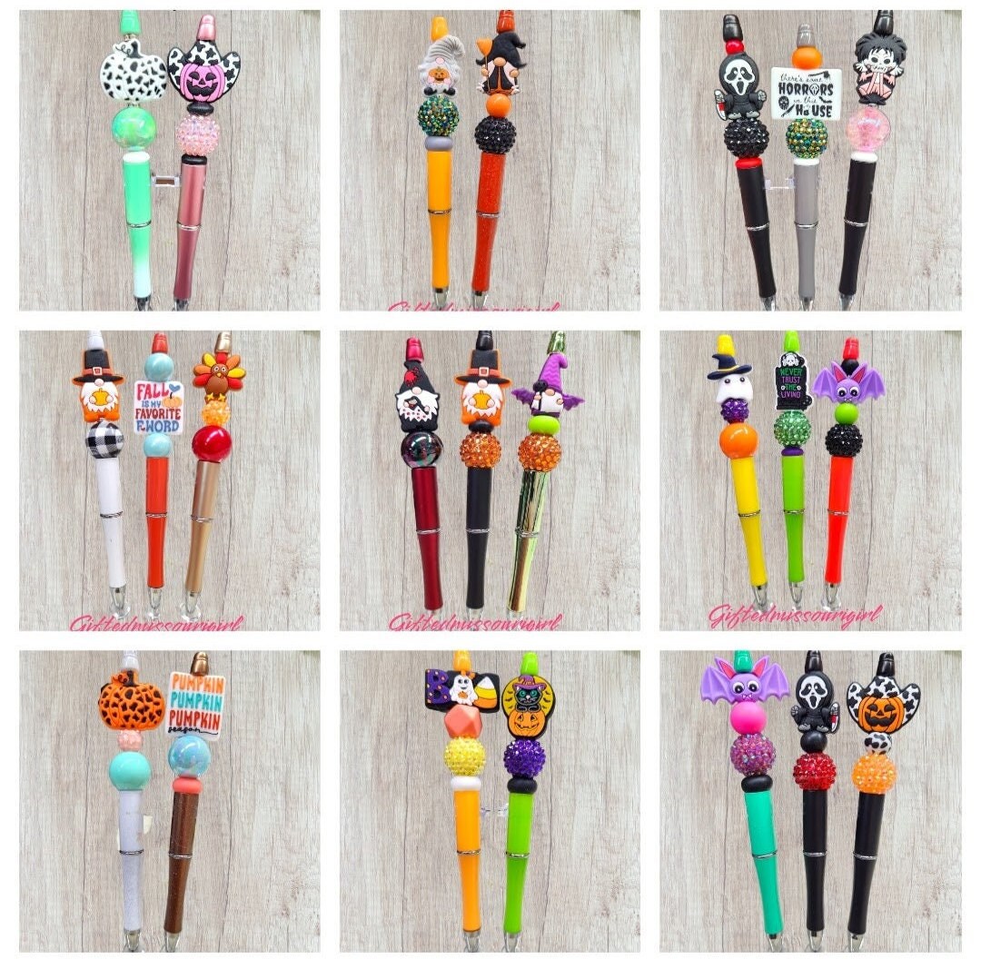 Halloween & Fall Pen Set // Holiday Pen Sets// 2 and 3 Piece Pen Sets ...