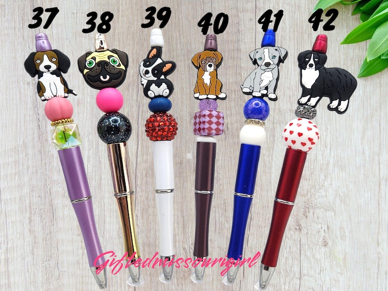 Dog Ink Pen // Puppy // Pug // Yorkie // Corgi // Hound // Golden ...