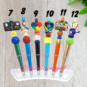 Autism Themed Ink Pen // Awareness // Teach // Love // Inspire Hope ...