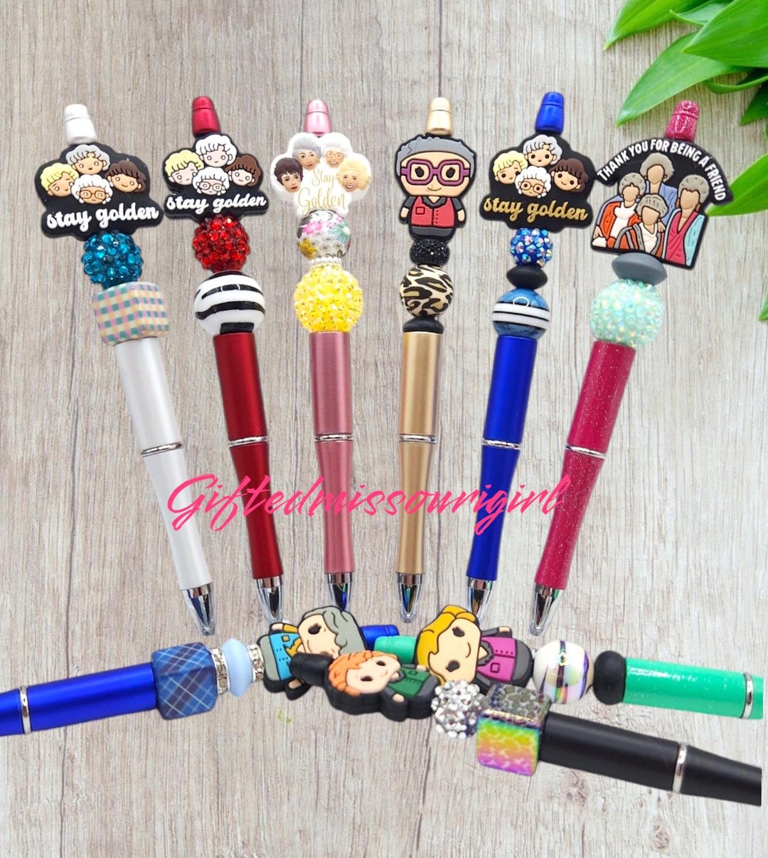 Stay Golden Ink Pen // Thanks for Being a Friend // Friend Pen Set ...