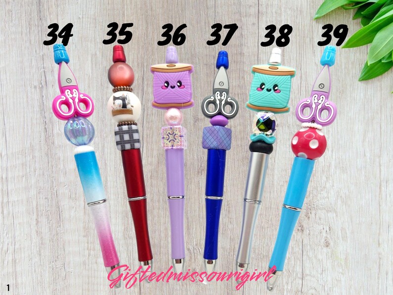 Sewing Themed Ink Pen // Thread Pen // Sewing Machine // Seamstress ...