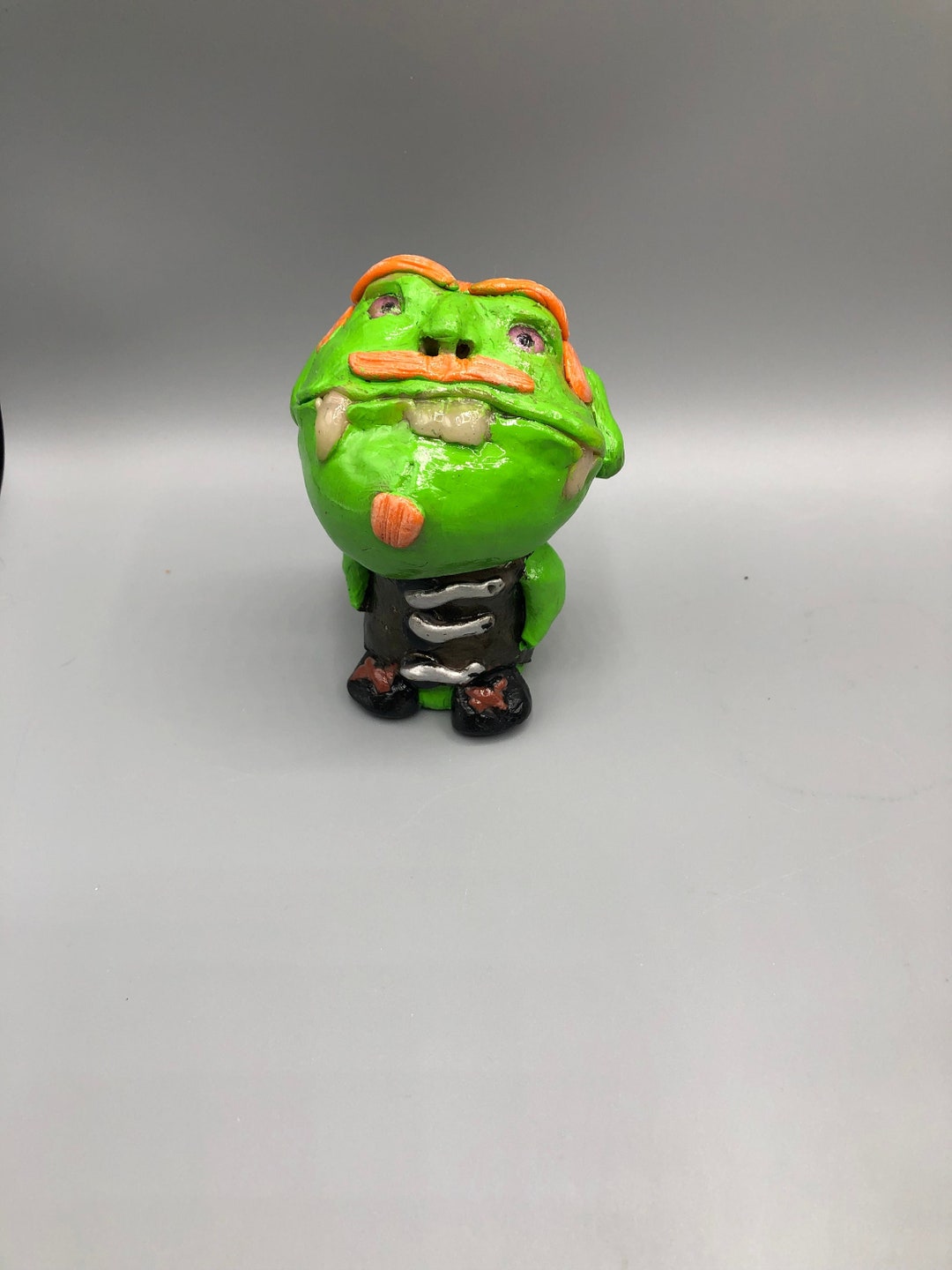 Mctavish - the Ogre of the North - OOAK Polymer Clay Sculpture - Etsy
