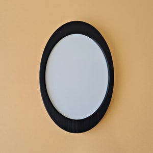 Black Oval Frame, Modern Oval Frame, Oval Photo Frame, Wooden Frame ...