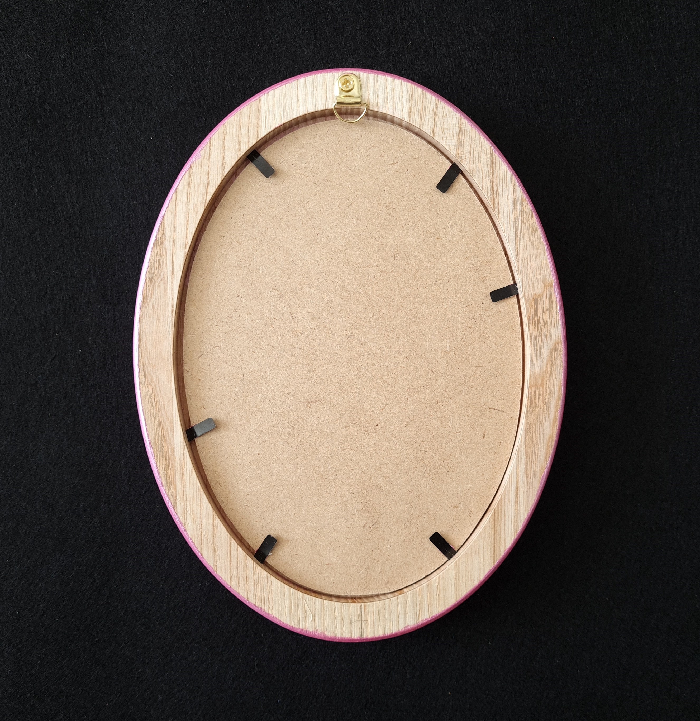 Modern Wooden Colored Oval Frame Oval Photo Frame Many Sizes - Etsy